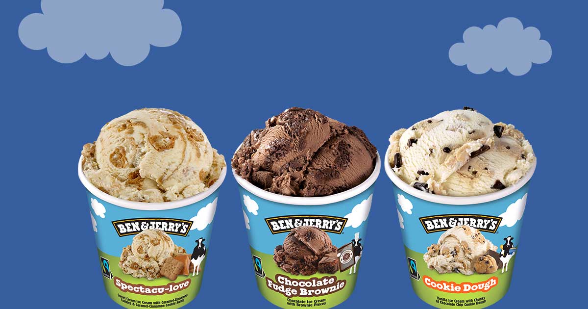 Ben & Jerry’s ijs pints